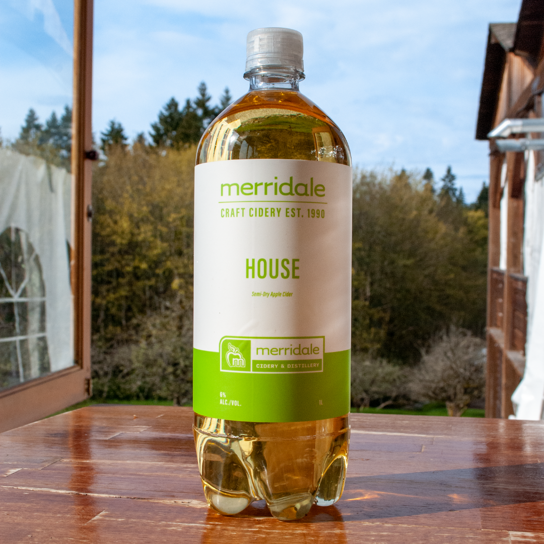 House Cider - Litre - Merridale Cidery & Distillery | Merridale Cidery ...